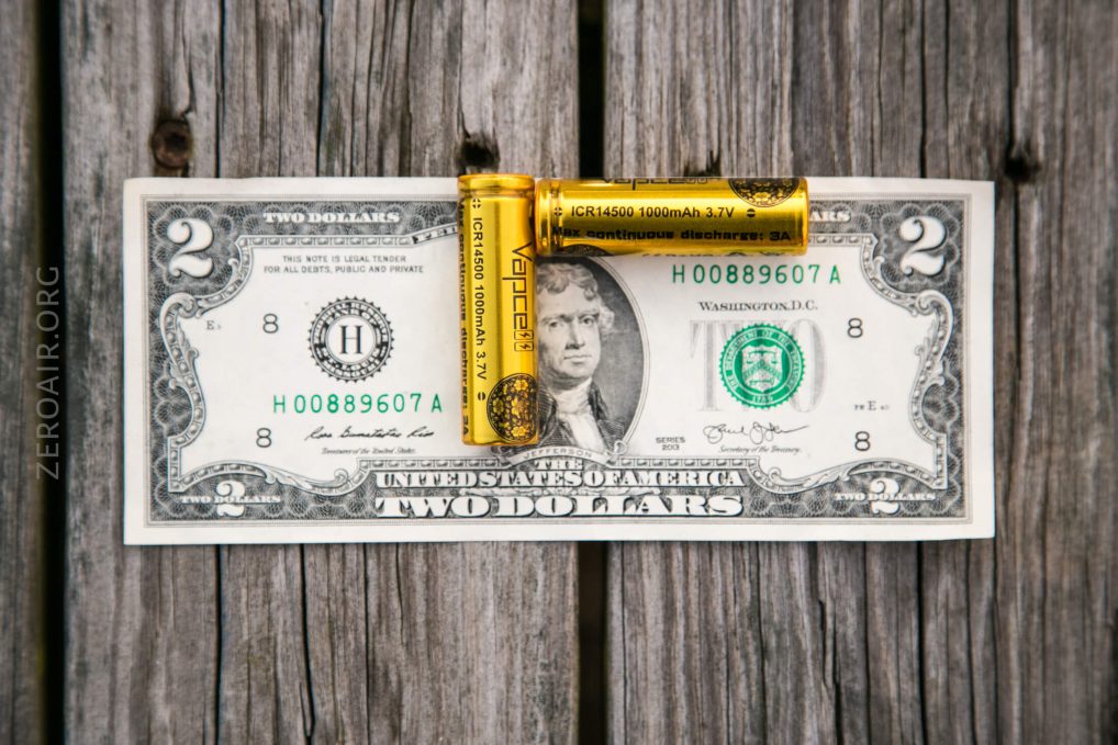 Vapcell 14500 Flat Top Cell Review - ZeroAir Reviews