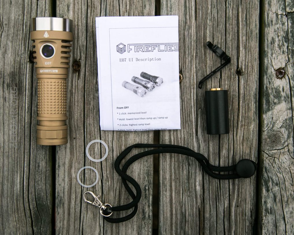 Fireflies E07 Flashlight Review - ZeroAir Reviews