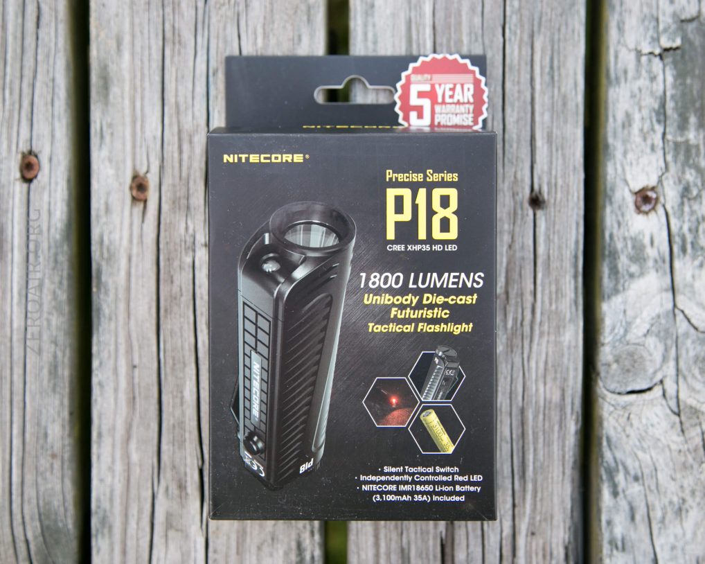 Nitecore P18 Flashlight Review - ZeroAir Reviews