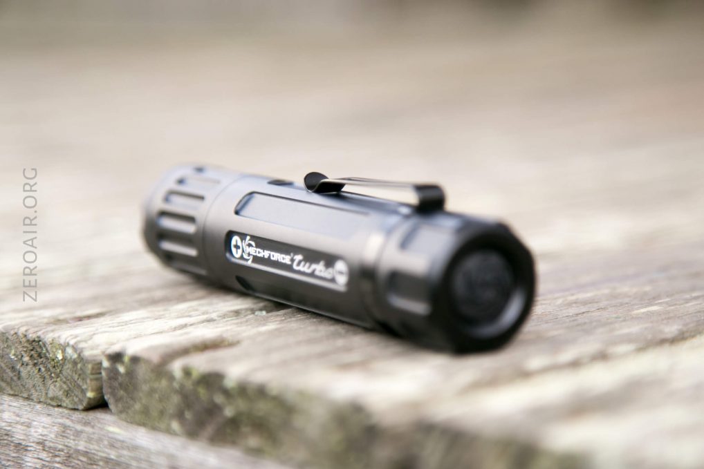 MechForce Tactical Suppressor Turbo Flashlight Review - ZeroAir Reviews