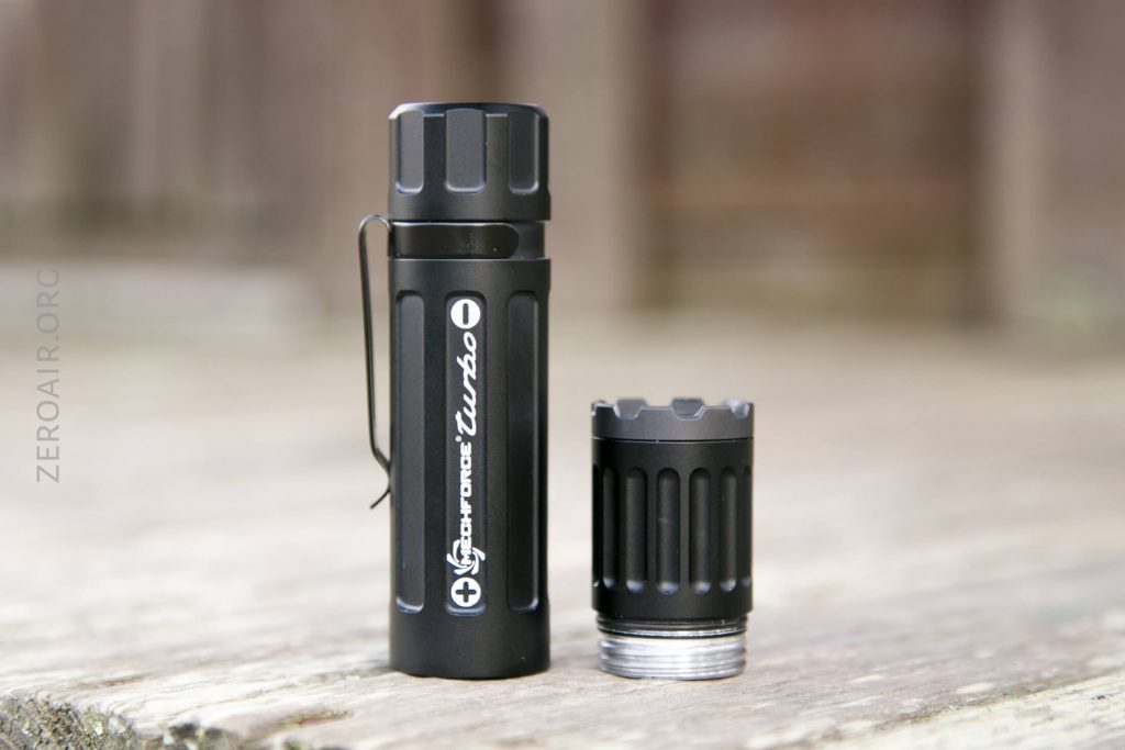 MechForce Tactical Suppressor Turbo Flashlight Review - ZeroAir Reviews