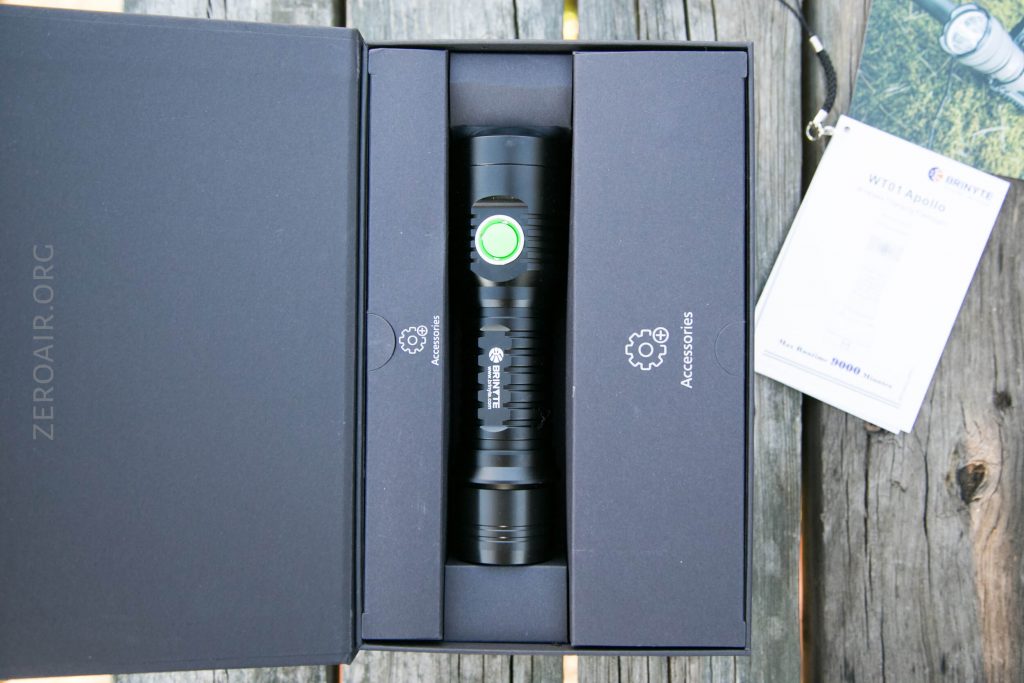 Brinyte WT01 Apollo Flashlight Review - ZeroAir Reviews