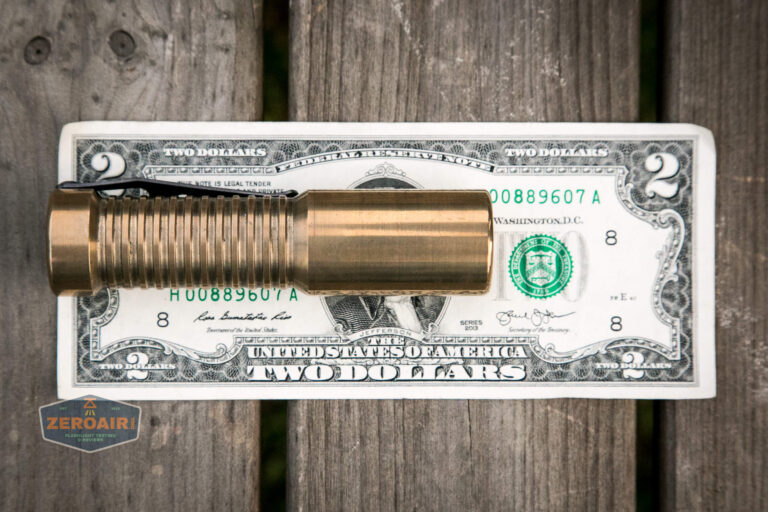 Sigma Customs Regulus Brass Flashlight Review - ZeroAir Reviews