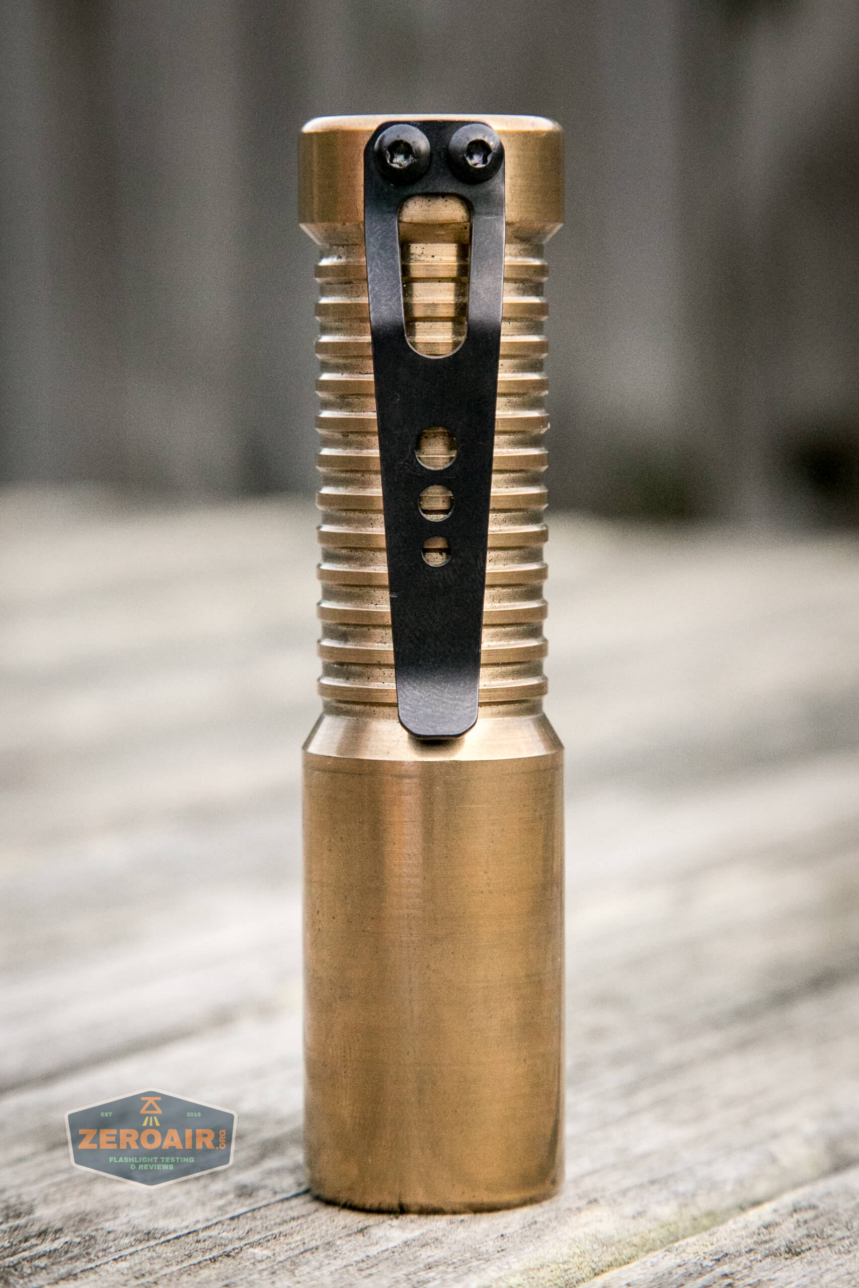 Sigma Customs Regulus Brass Flashlight Review - ZeroAir Reviews