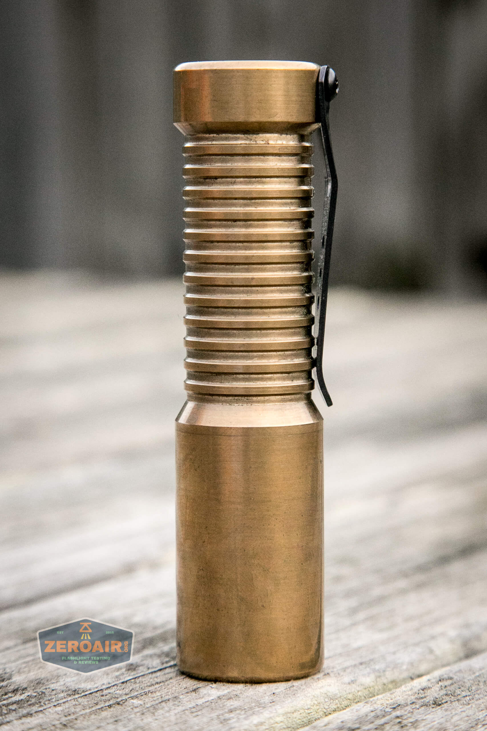 Sigma Customs Regulus Brass Flashlight Review - ZeroAir Reviews