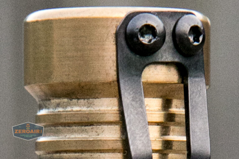 Sigma Customs Regulus Brass Flashlight Review - ZeroAir Reviews