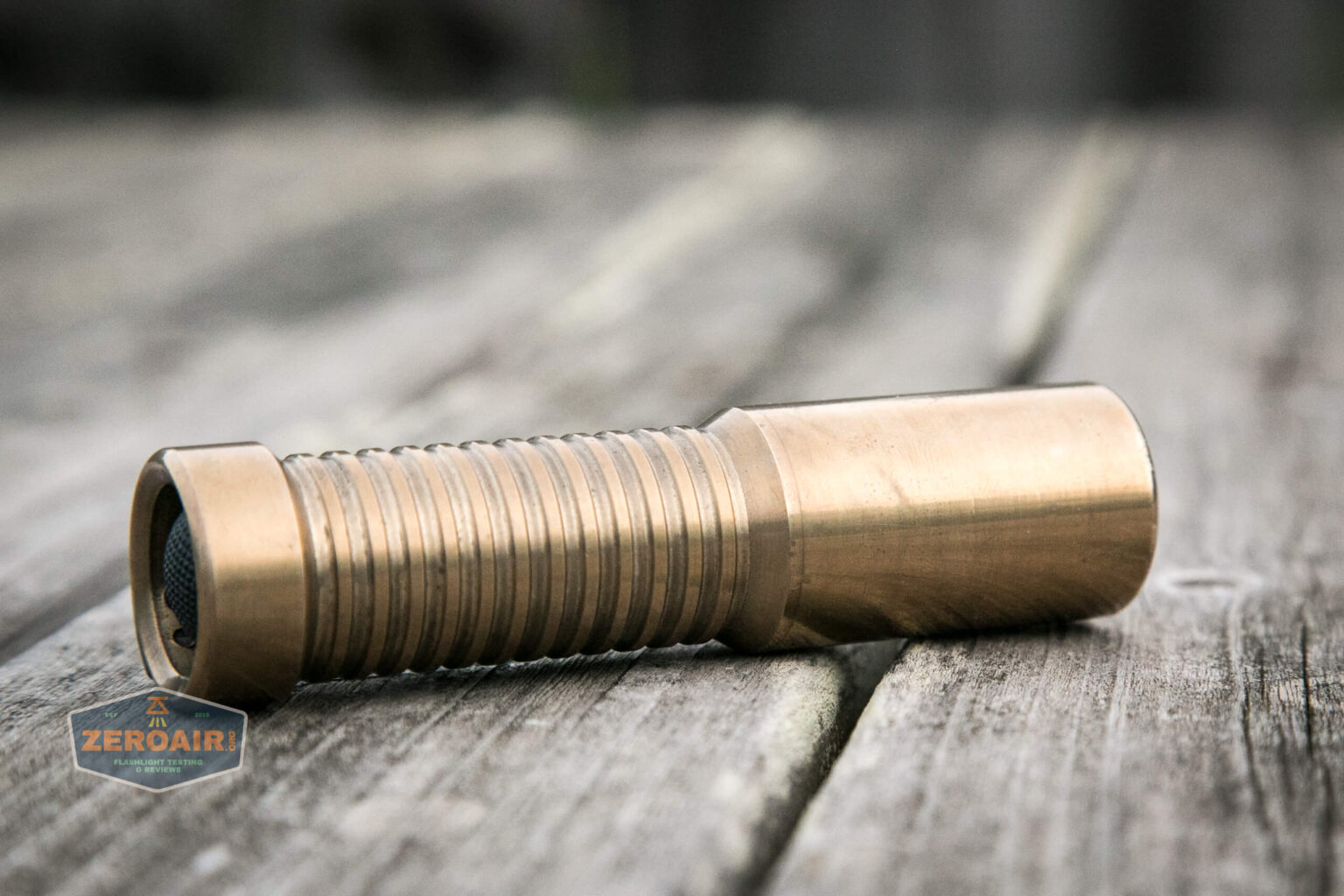 Sigma Customs Regulus Brass Flashlight Review - ZeroAir Reviews