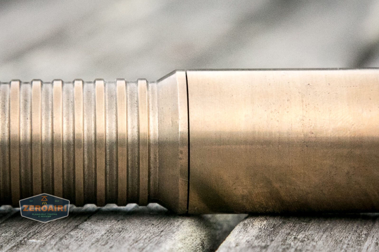 Sigma Customs Regulus Brass Flashlight Review - ZeroAir Reviews