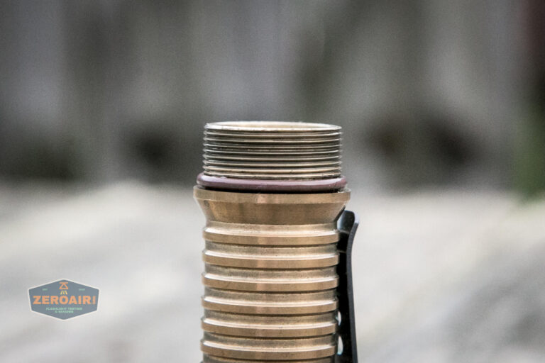 Sigma Customs Regulus Brass Flashlight Review - ZeroAir Reviews