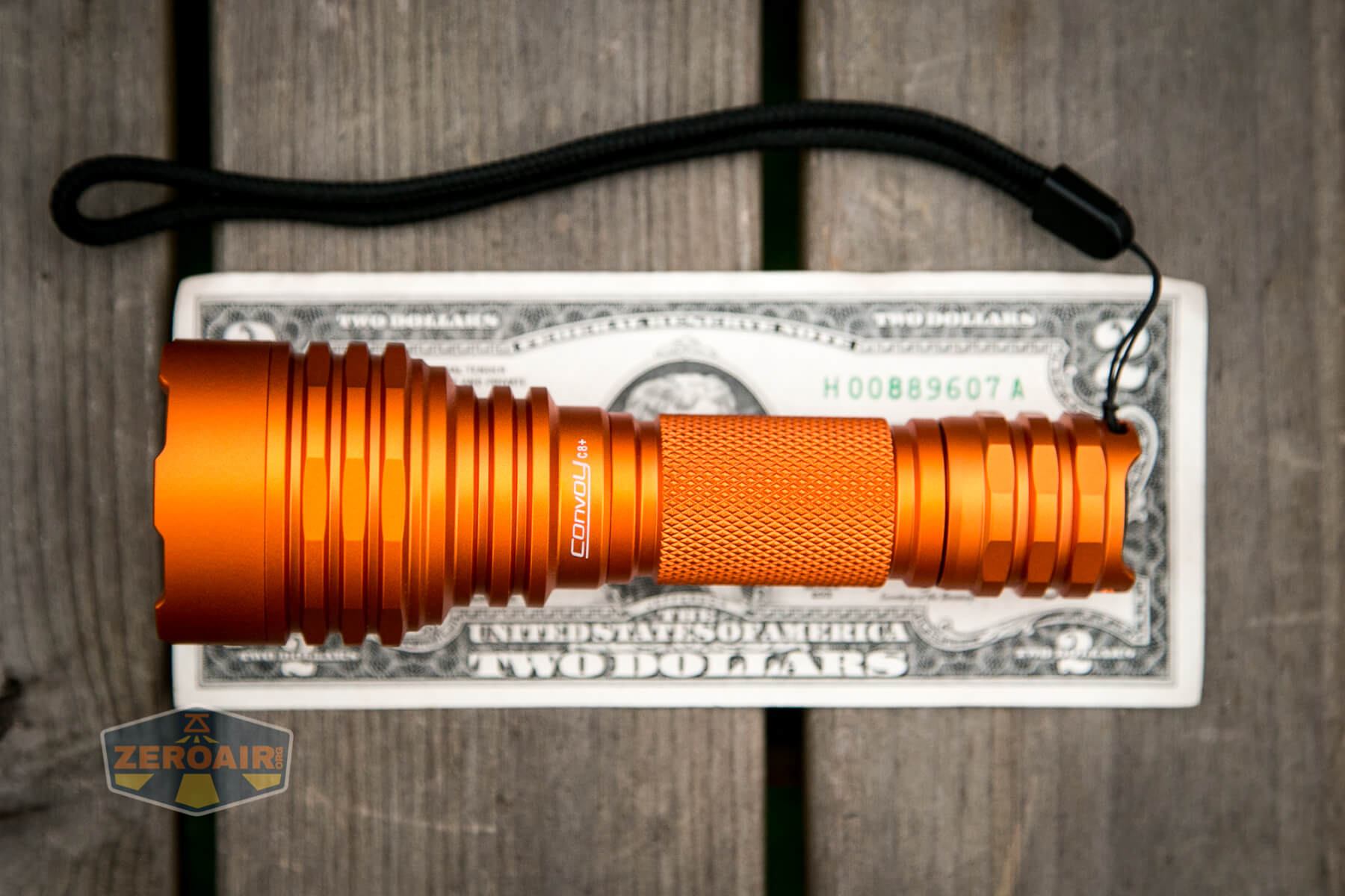 Convoy C8+ Orange Flashlight Review - ZeroAir Reviews