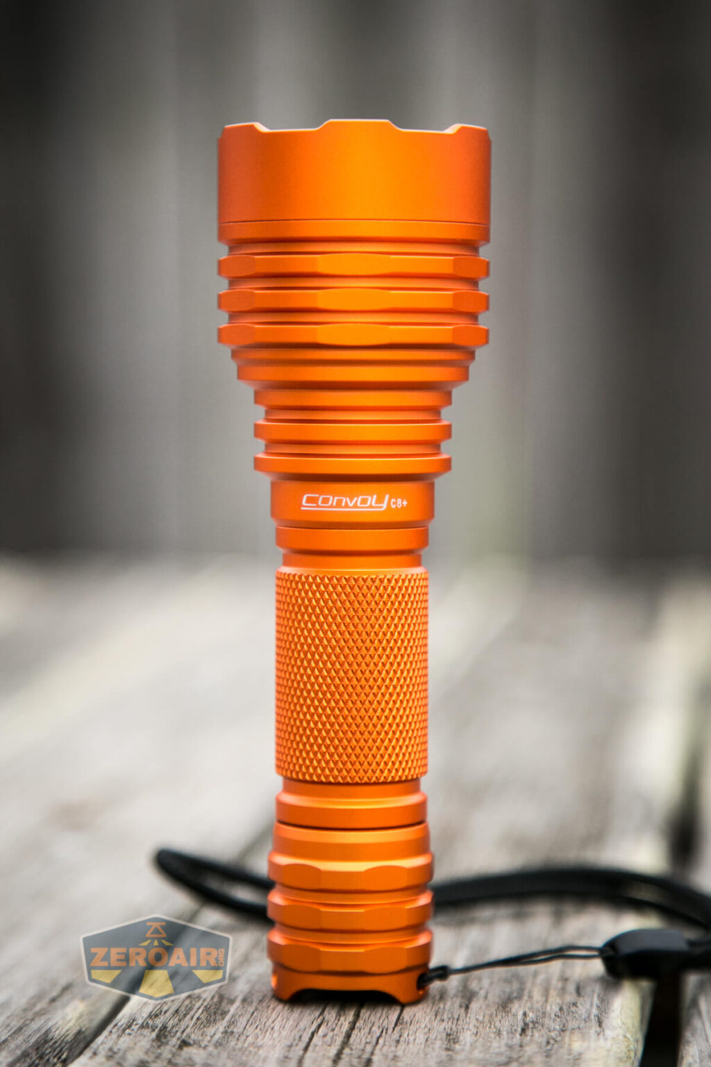 Convoy C8+ Orange Flashlight Review - ZeroAir Reviews
