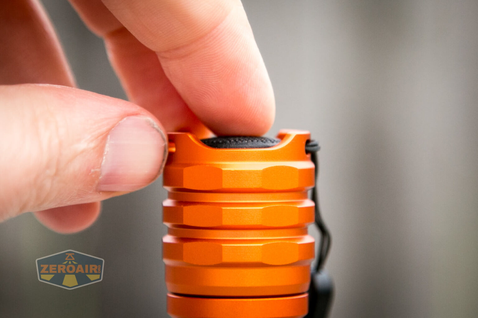 Convoy C8+ Orange Flashlight Review - ZeroAir Reviews