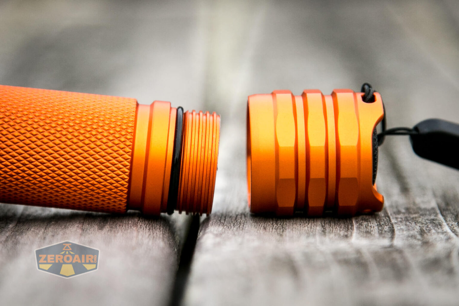 Convoy C8+ Orange Flashlight Review - ZeroAir Reviews