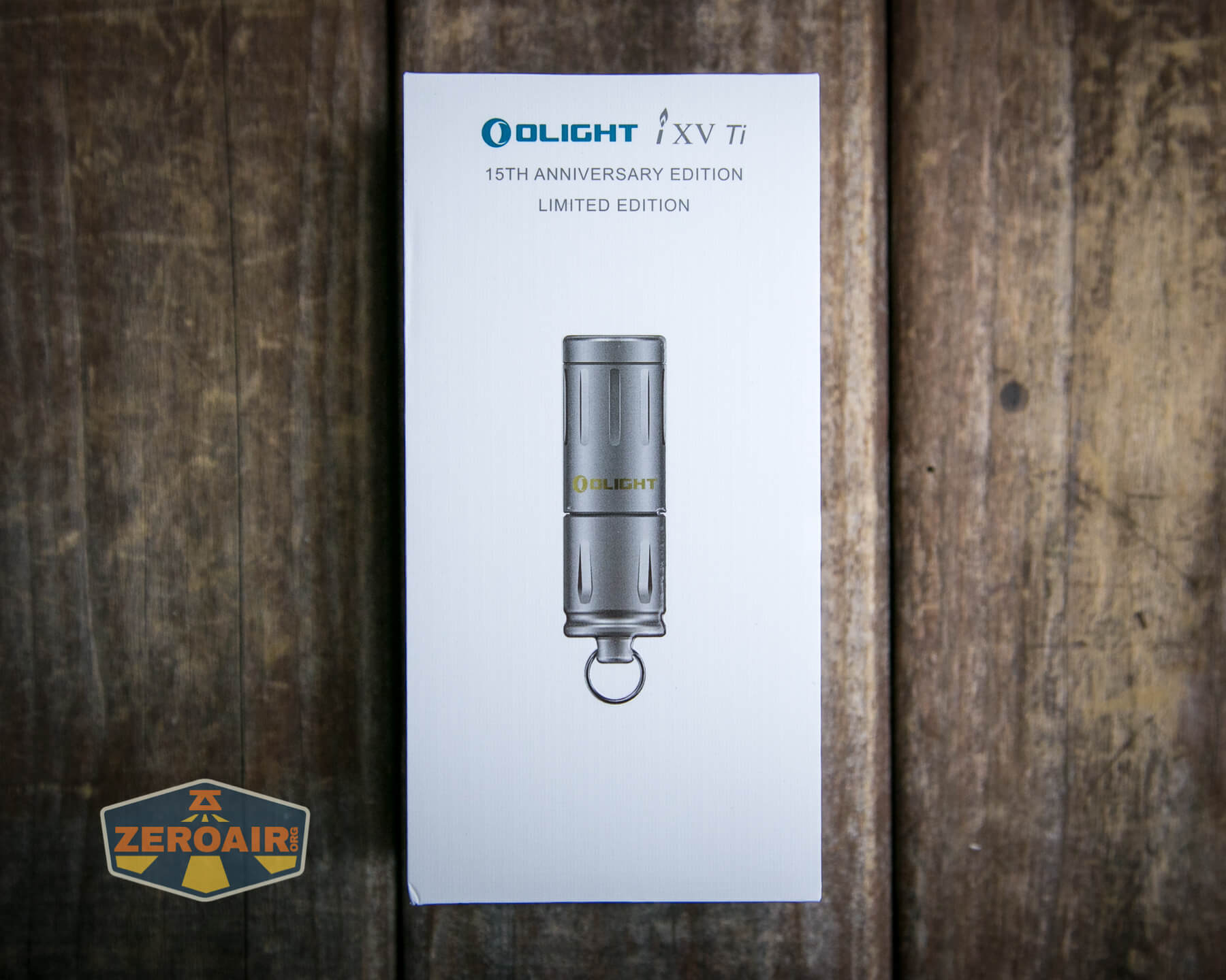 Olight iXV Ti Keychain Flashlight Review - ZeroAir Reviews