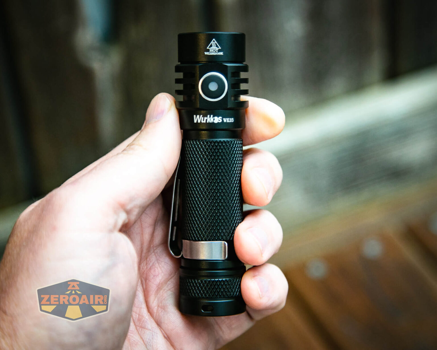 Wurkkos WK03 Flashlight Review - ZeroAir Reviews