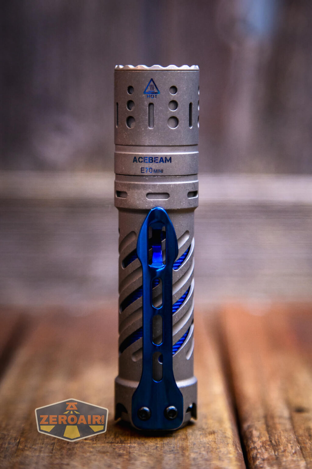 Acebeam E70 Mini Titanium Flashlight Review - ZeroAir Reviews