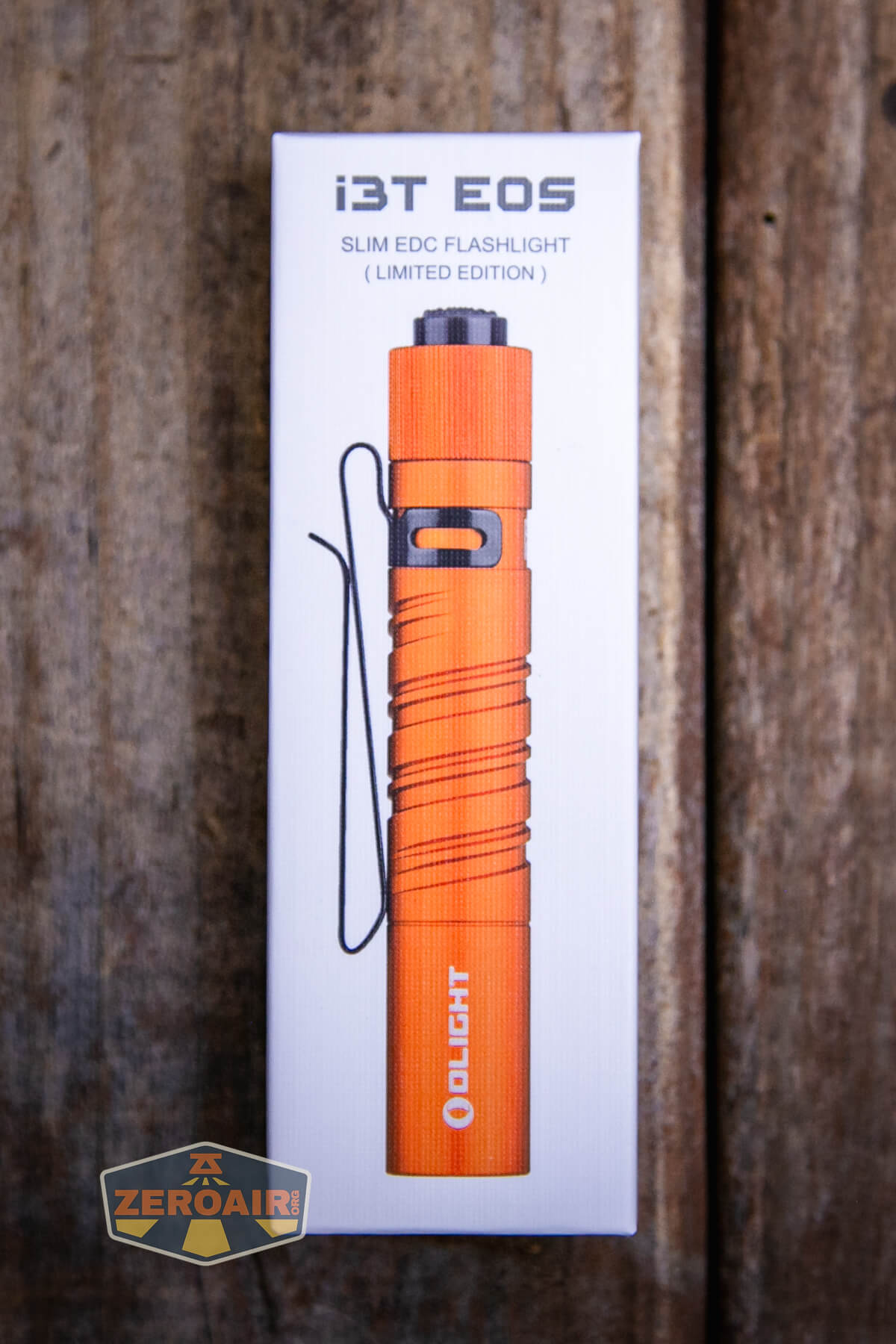 Olight i3T EOS (Orange) Flashlight Review - ZeroAir Reviews