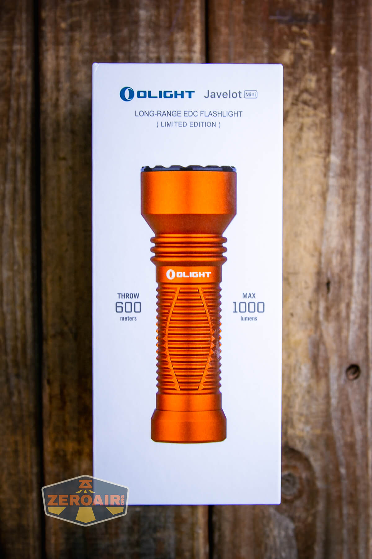 Olight Javelot Mini (Orange Body) Flashlight Review - ZeroAir Reviews