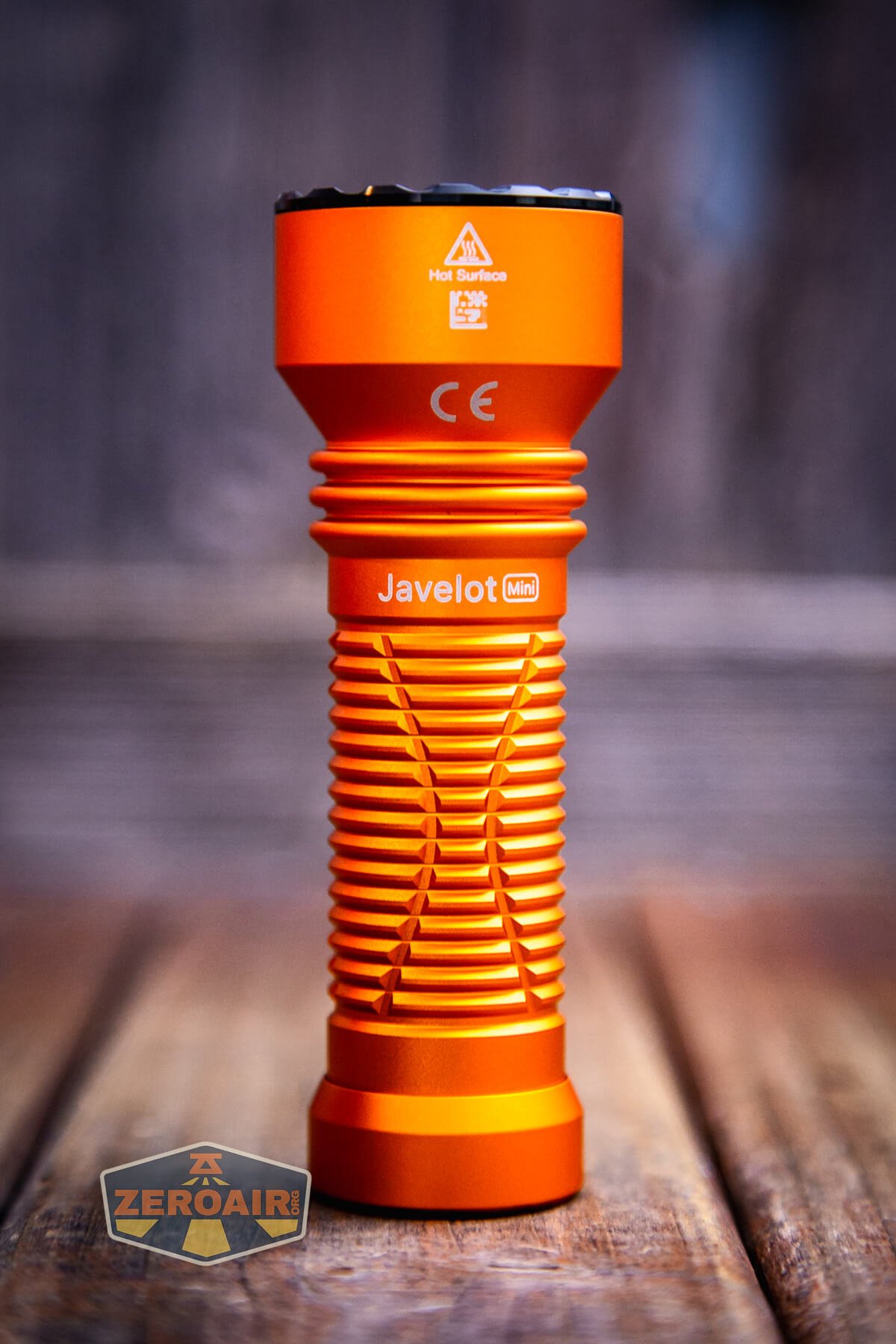 Olight Javelot Mini (Orange Body) Flashlight Review - ZeroAir Reviews