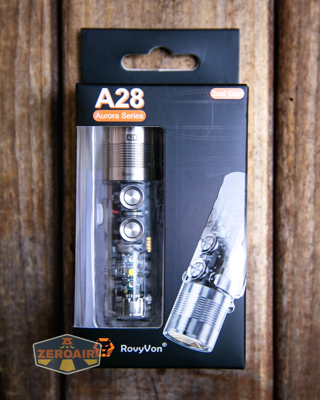 RovyVon A28 (G2) EDC Keychain Flashlight Review - ZeroAir Reviews