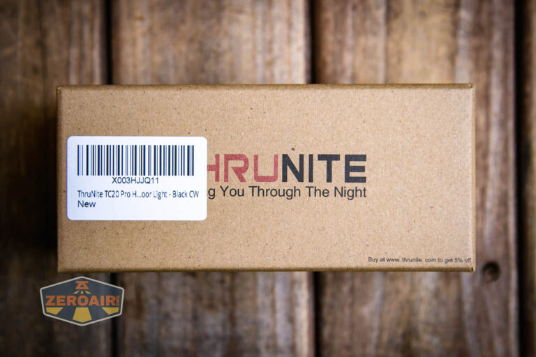 Thrunite TC20 Pro Flashlight Review - ZeroAir Reviews