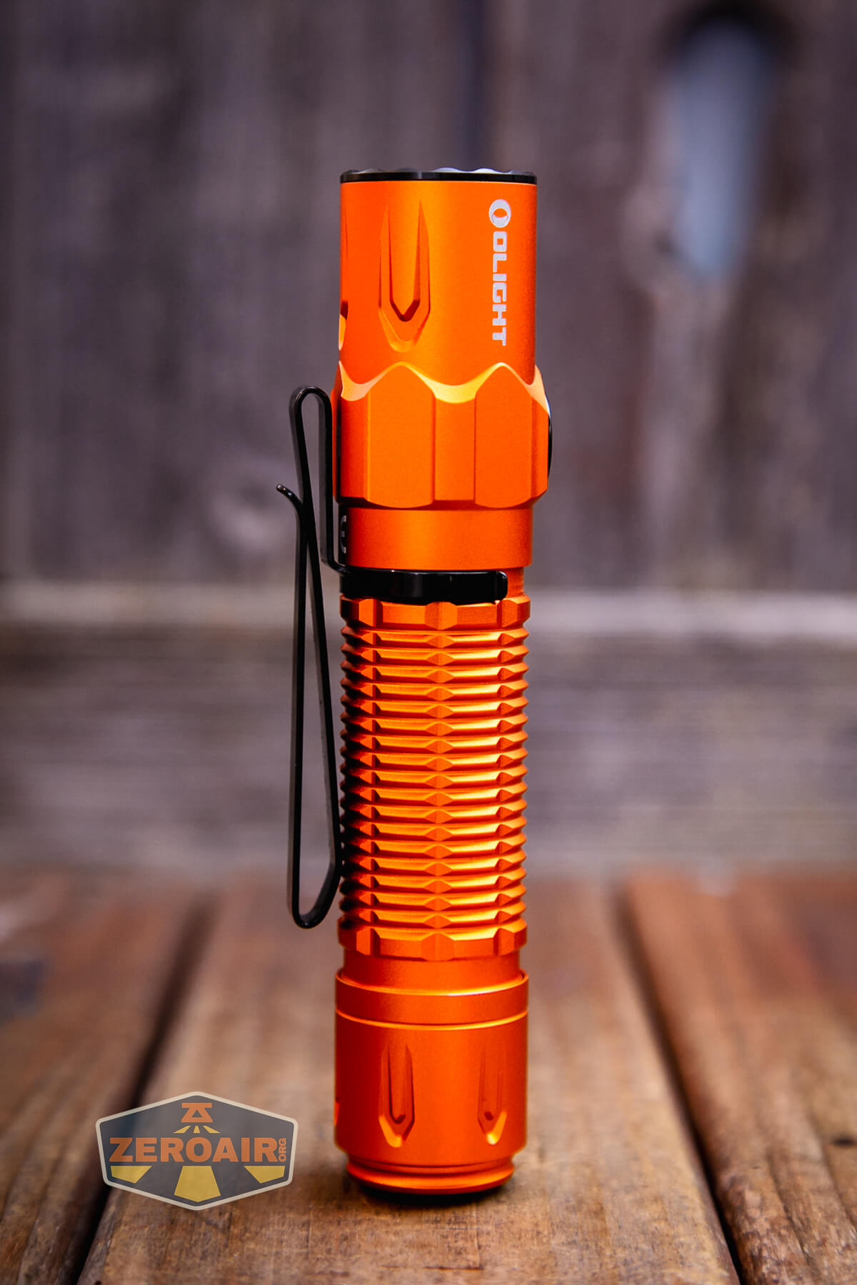 Olight Warrior 3S Orange Flashlight Review - ZeroAir Reviews