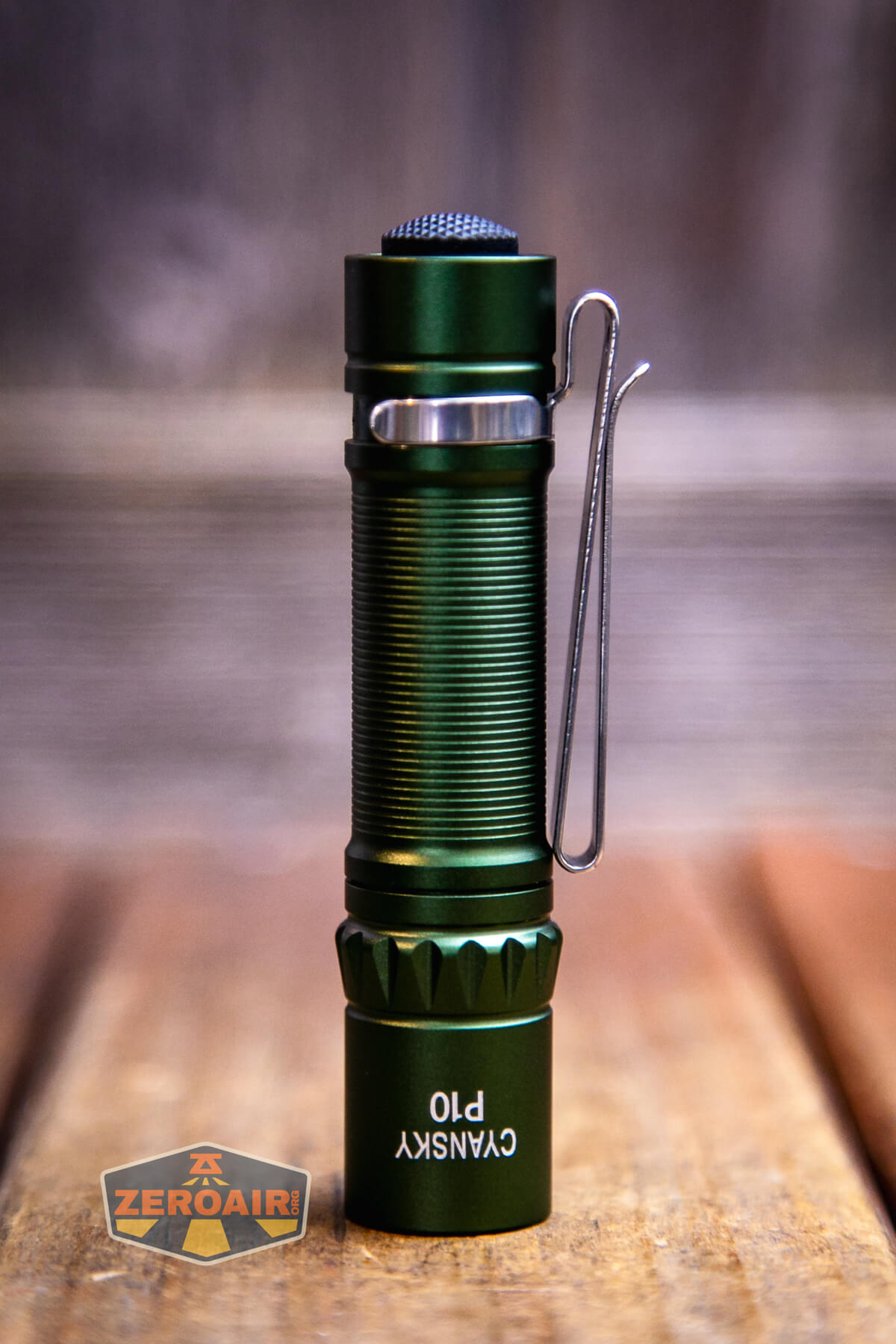 Cyansky P10 Portable EDC Flashlight Review - ZeroAir Reviews