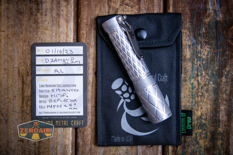 Laulima Diamond Slim Flashlight Review - ZeroAir Reviews