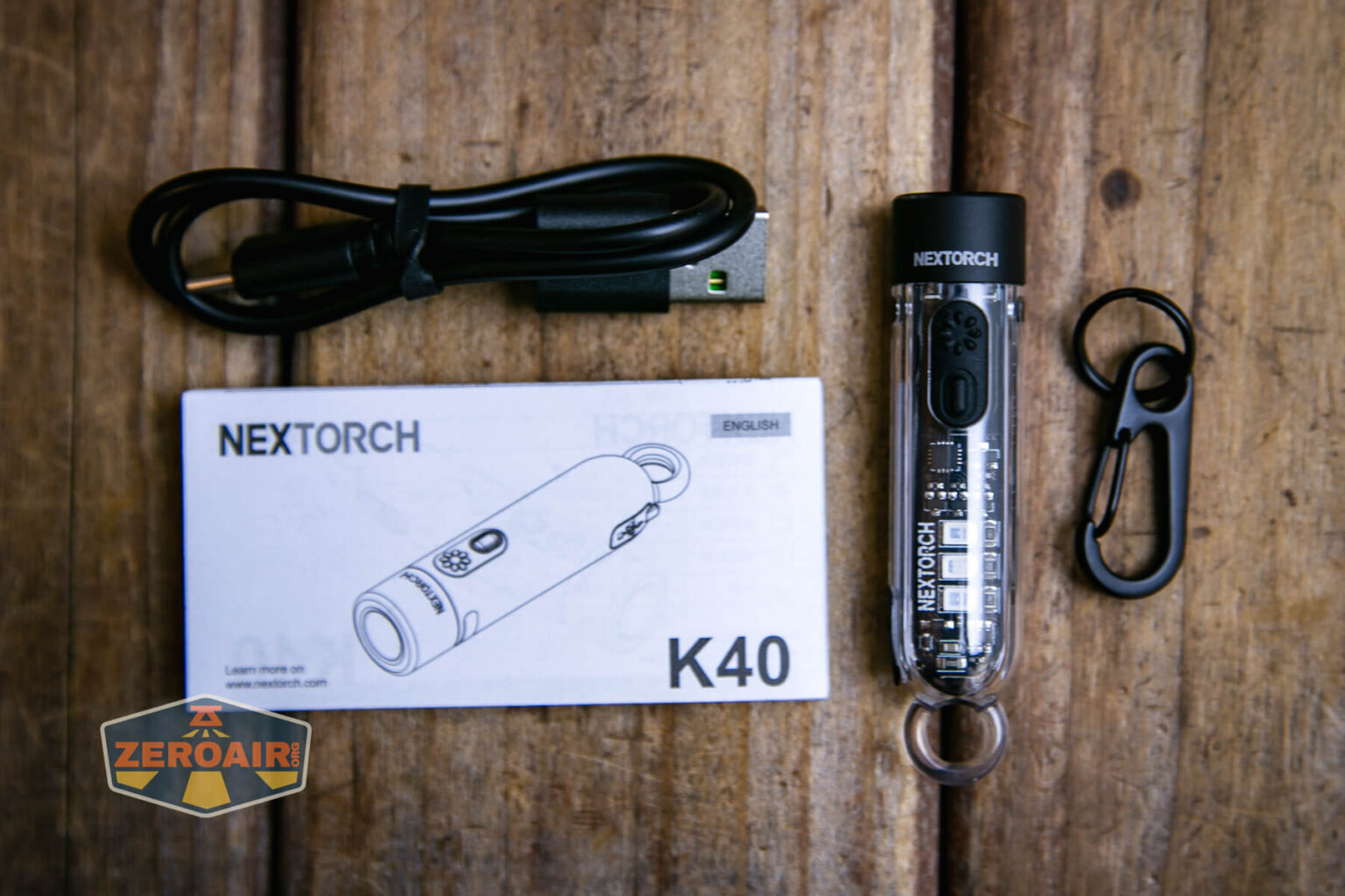 Nextorch K40 Keychain Flashlight Review - ZeroAir Reviews