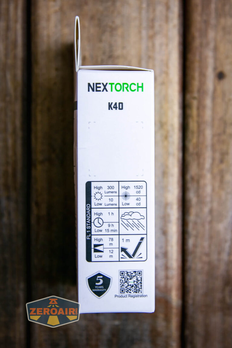 Nextorch K40 Keychain Flashlight Review - ZeroAir Reviews