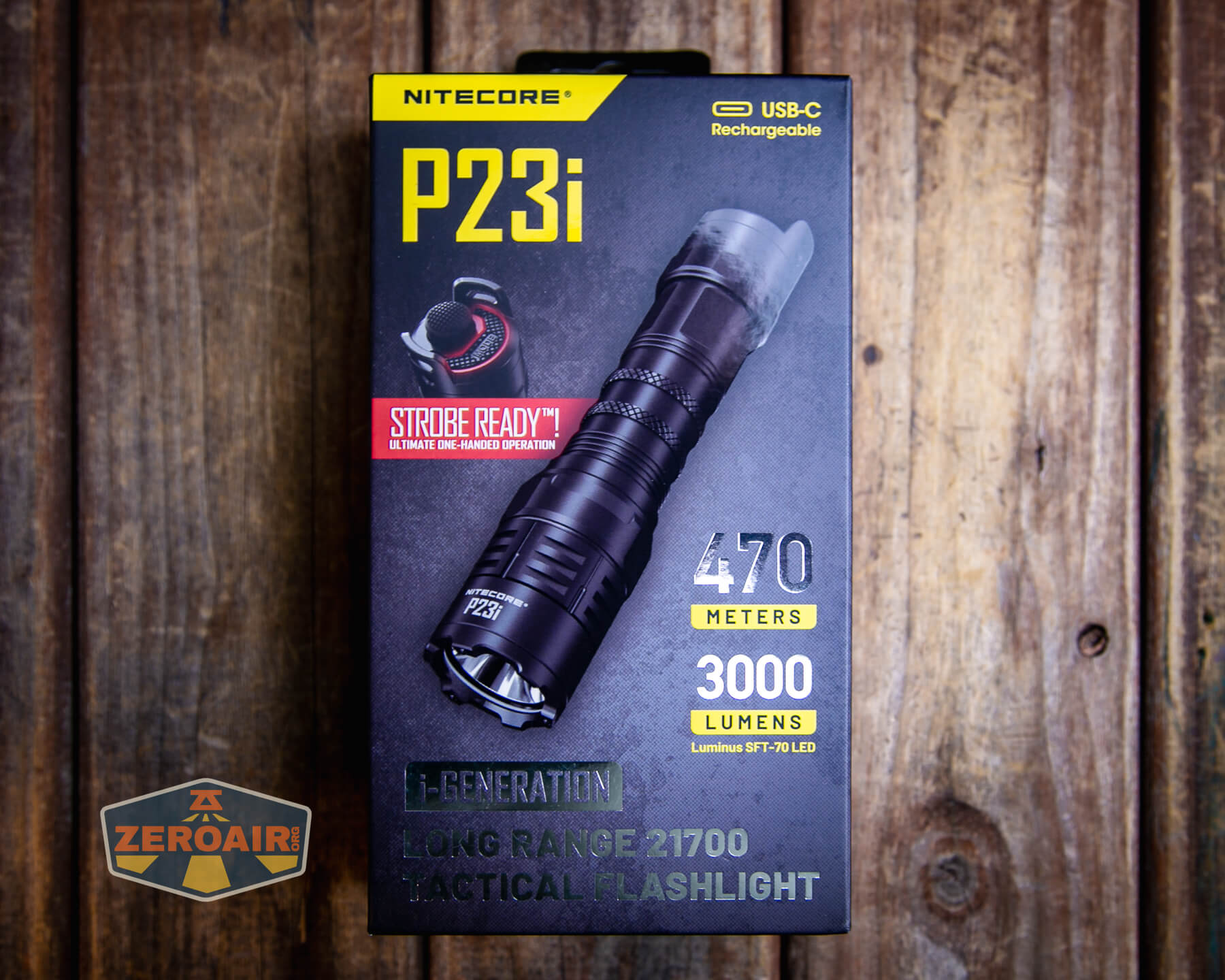 Nitecore P23i Tactical Flashlight Review - ZeroAir Reviews