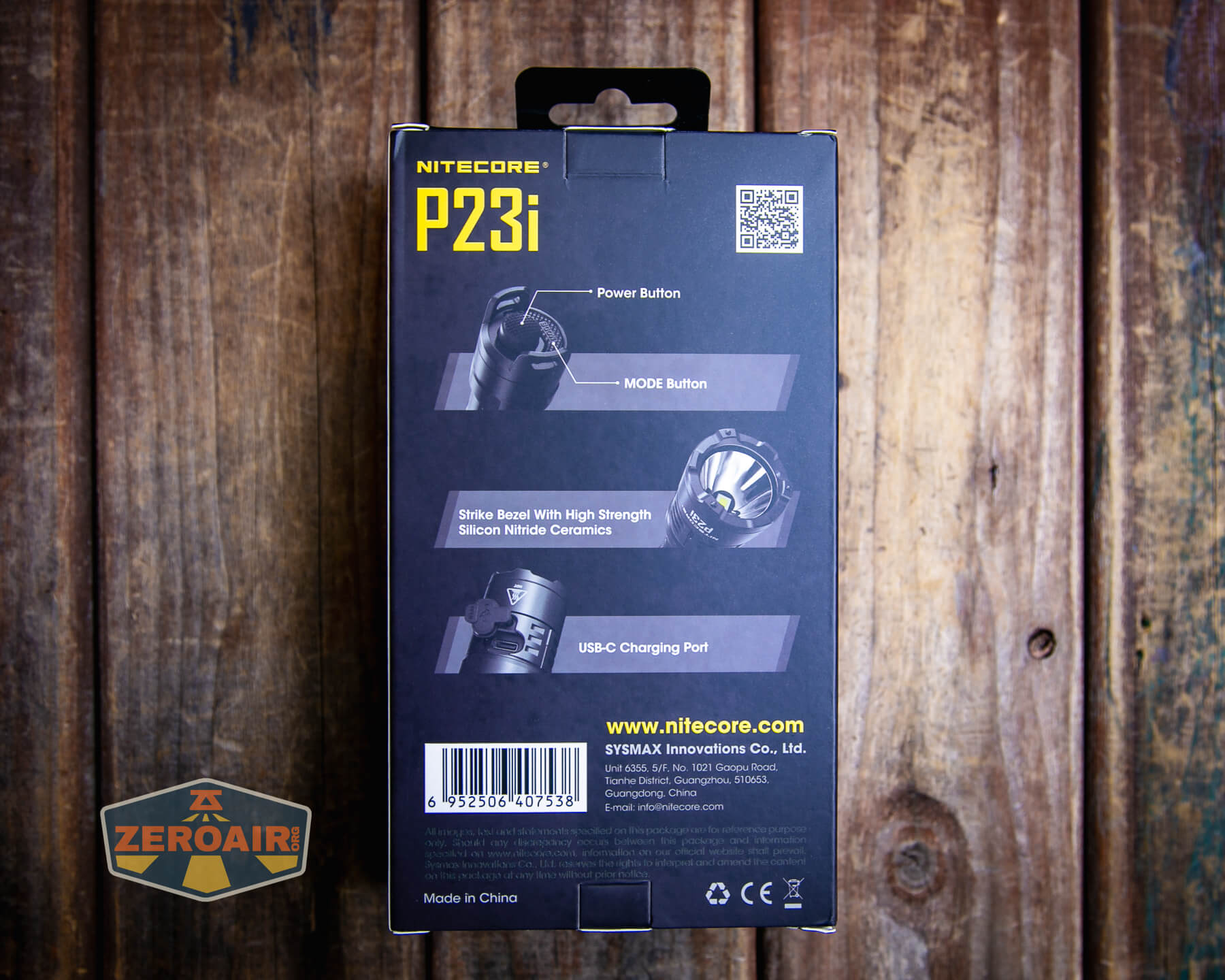 Nitecore P23i Tactical Flashlight Review - ZeroAir Reviews