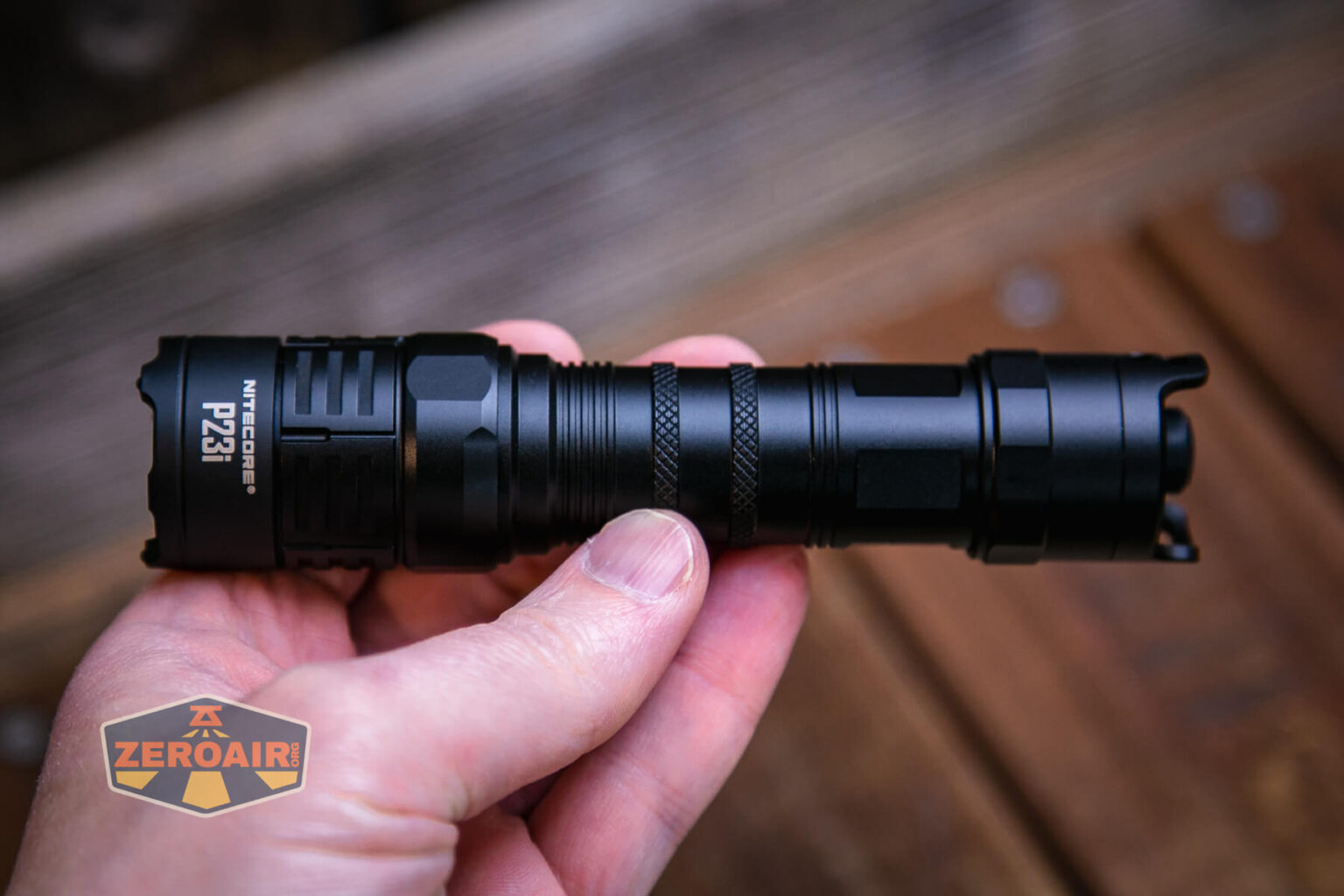 Nitecore P23i Tactical Flashlight Review - ZeroAir Reviews