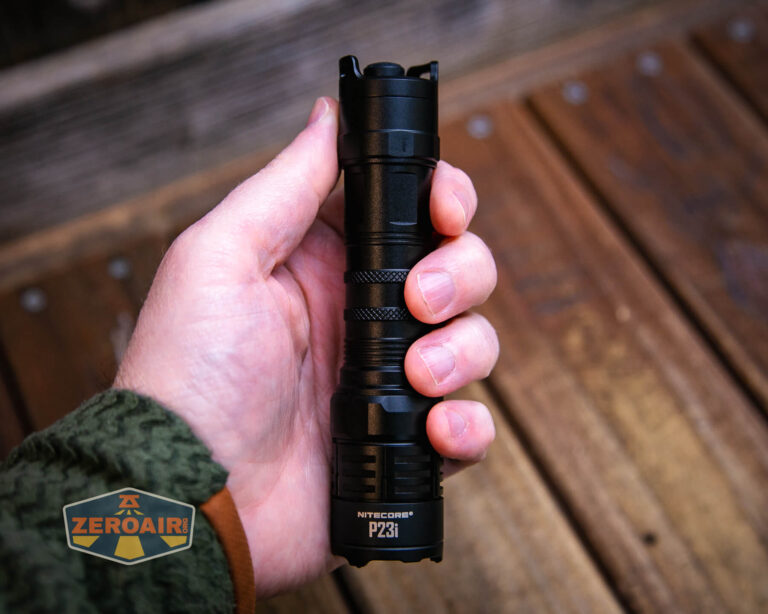 Nitecore P23i Tactical Flashlight Review - ZeroAir Reviews