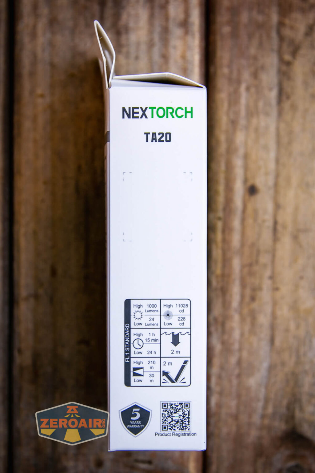 Nextorch TA20 Portable Tactical Flashlight Review - ZeroAir Reviews