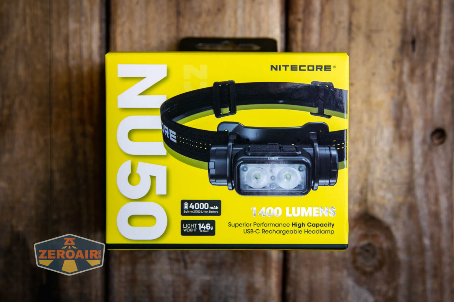 Nitecore NU50 Headlamp Review - ZeroAir Reviews