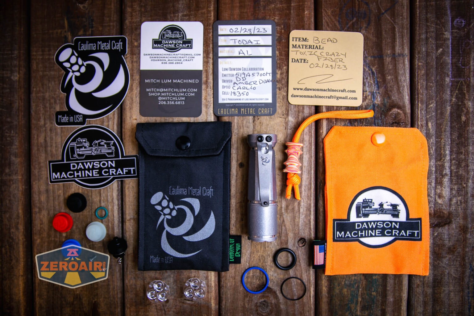 Laulima Metal Craft Todai Flashlight Review - ZeroAir Reviews