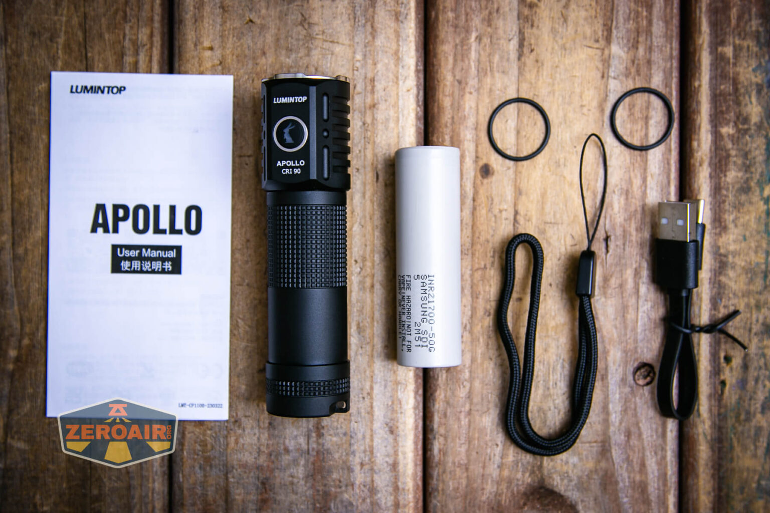 Lumintop Apollo Flashlight Review - ZeroAir Reviews