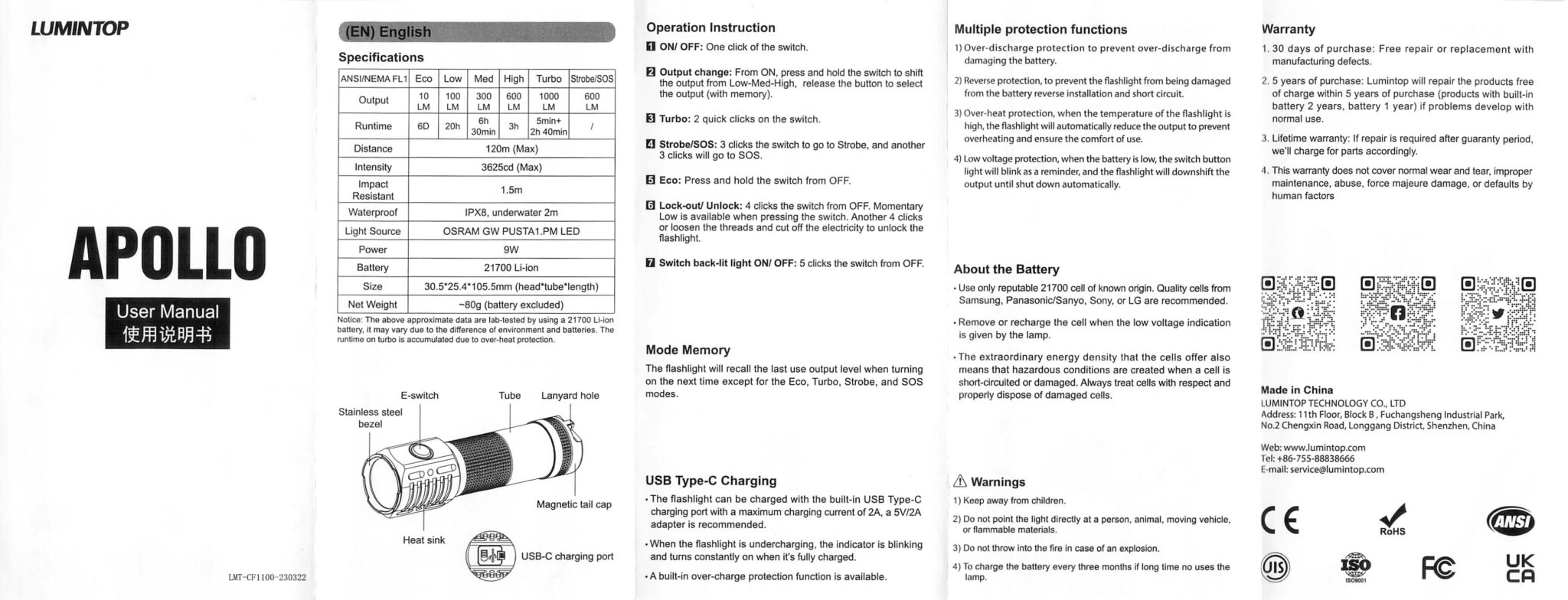 Lumintop Apollo Flashlight Review - ZeroAir Reviews