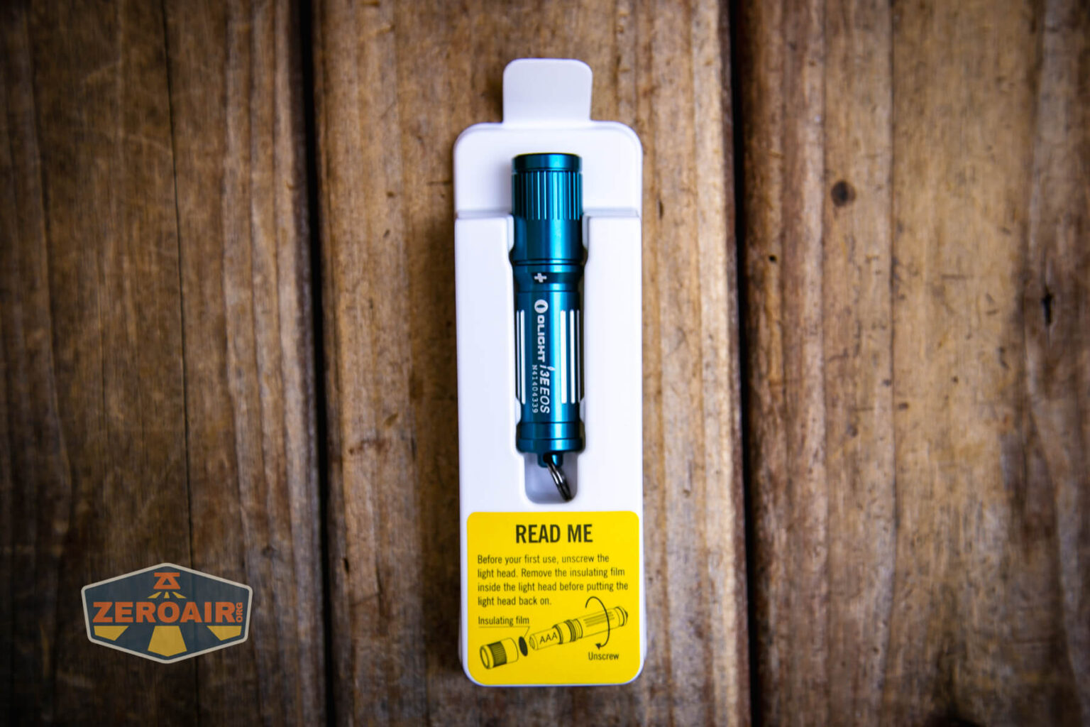 Olight i3E EOS AAA Flashlight Review - ZeroAir Reviews