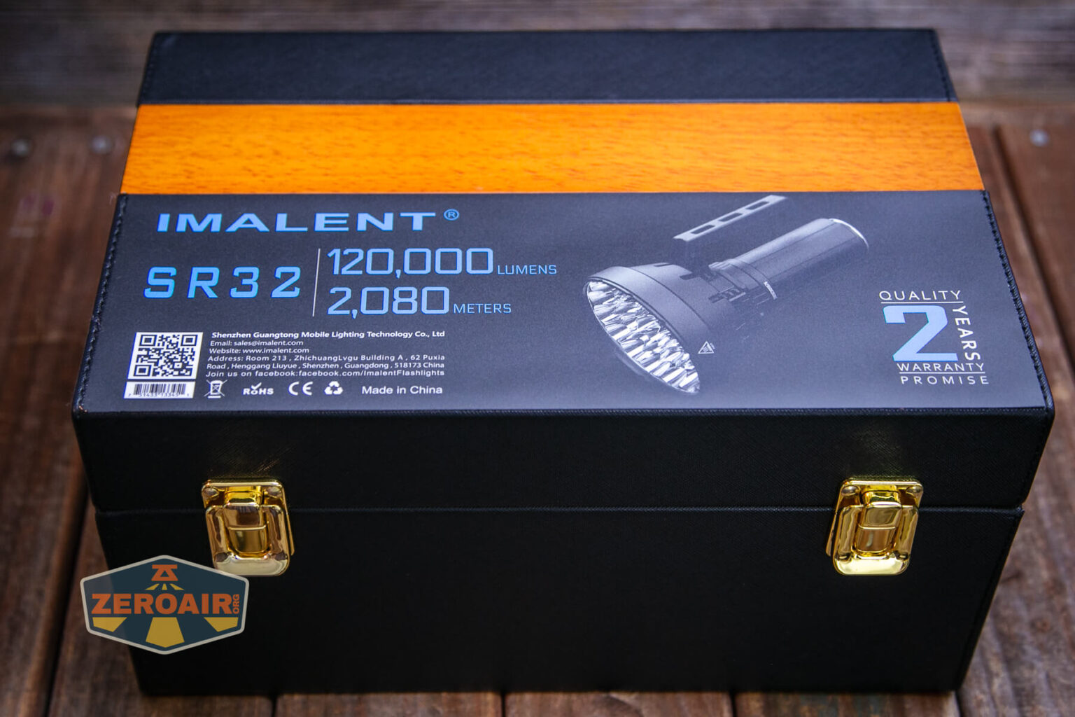 Imalent SR32 Flashlight Review - ZeroAir Reviews