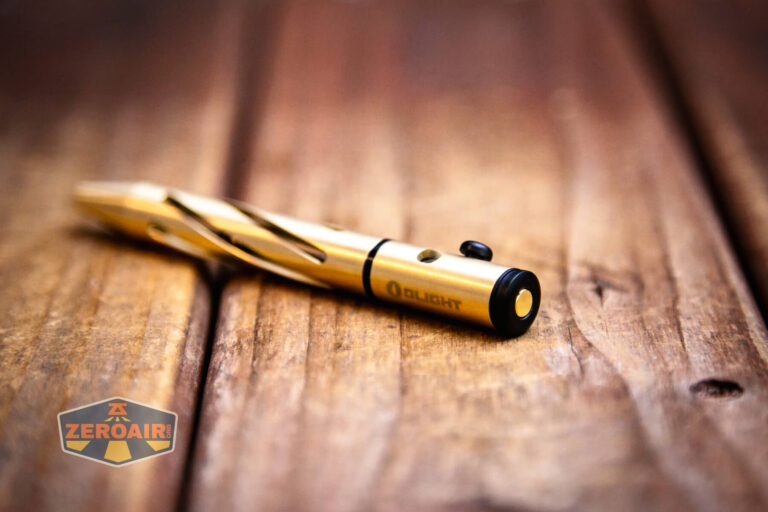 Olight Open Mini Brass Pen Review - ZeroAir Reviews