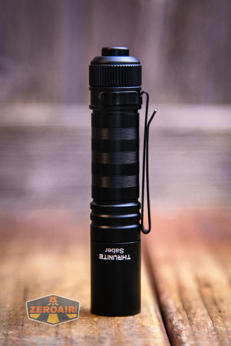 Thrunite Saber Flashlight Review - ZeroAir Reviews