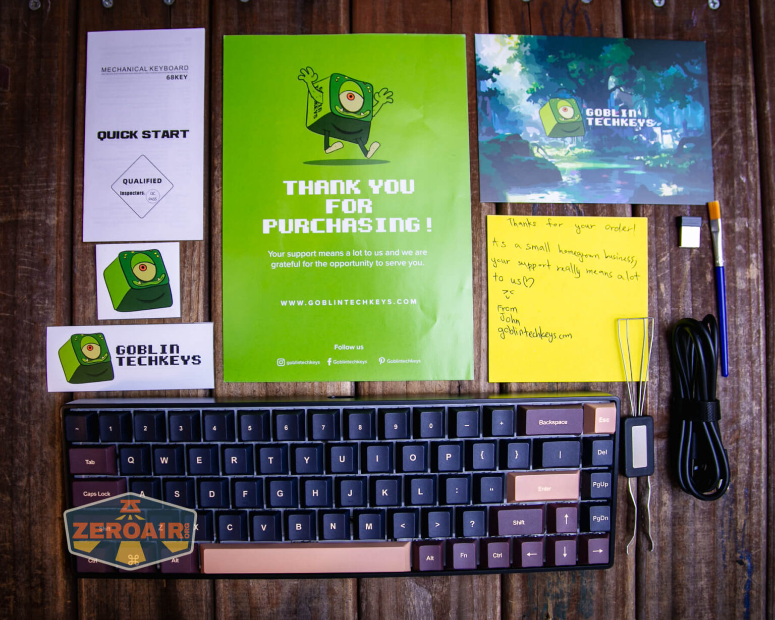 Goblintechkeys Small Mechanical Keyboard - ZeroAir Reviews