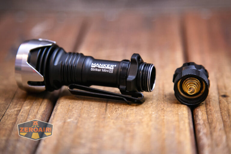 Manker Striker Mini Flashlight Review - ZeroAir Reviews