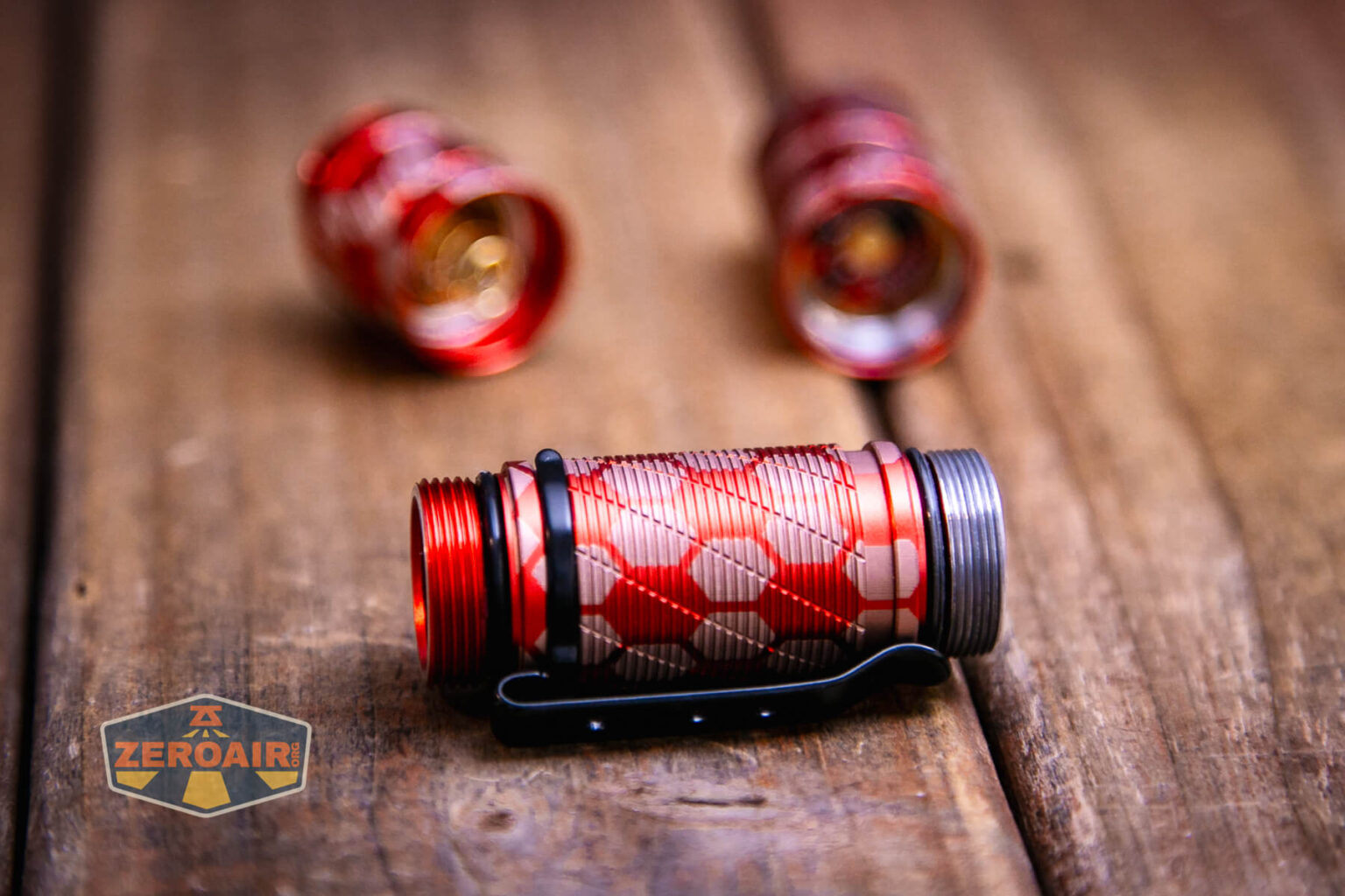 Honeycomb Engraved Convoy T3 Flashlight Review - ZeroAir Reviews