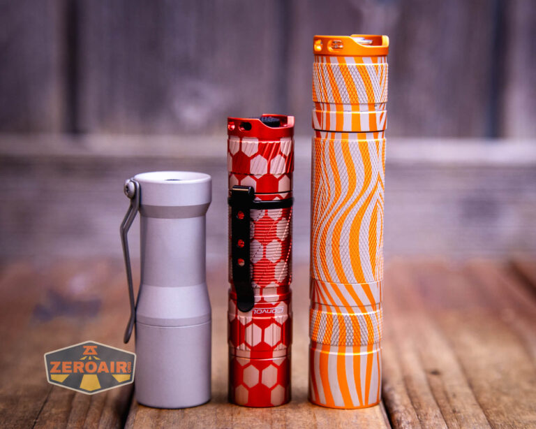 Honeycomb Engraved Convoy T3 Flashlight Review - ZeroAir Reviews