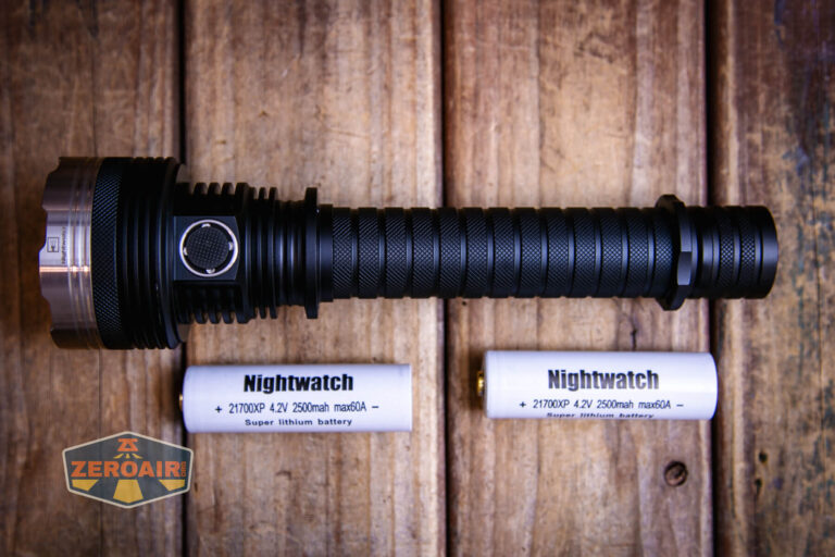 Nightwatch NS14R Flood Flashlight Review - ZeroAir Reviews