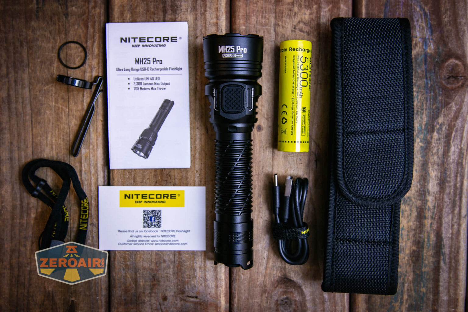 Nitecore MH25 Pro Flashlight Review - ZeroAir Reviews