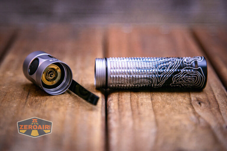 Olight Baton 3 Pro Silver Ridge Flashlight Review - ZeroAir Reviews